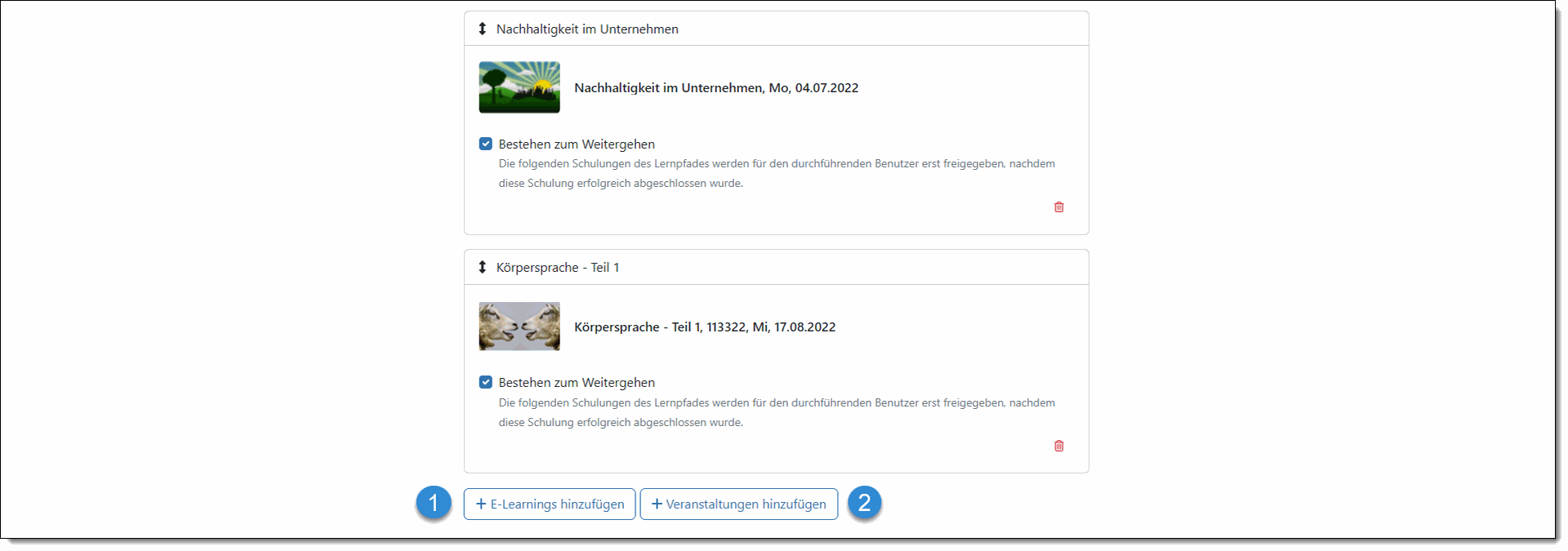 So erstellen Sie einen neuen Lernpfad | TUTORize